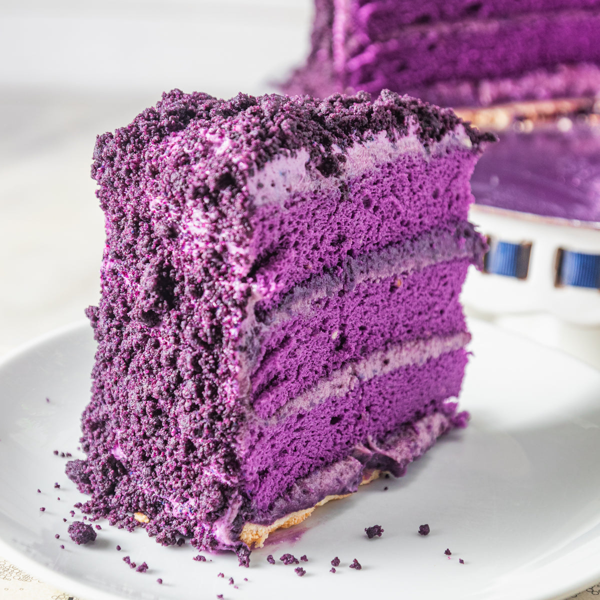 Wildflour's Freshly Baked Ube Cake – Wildflour To-Go
